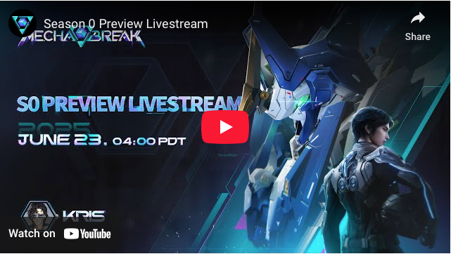 Mecha Break Multiplayer Shooter Game's Livestream Reveals New Striker ...