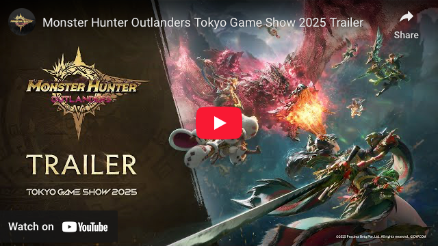 Monster Hunter Outlanders Smartphone Game's Trailer Previews Adventure ...