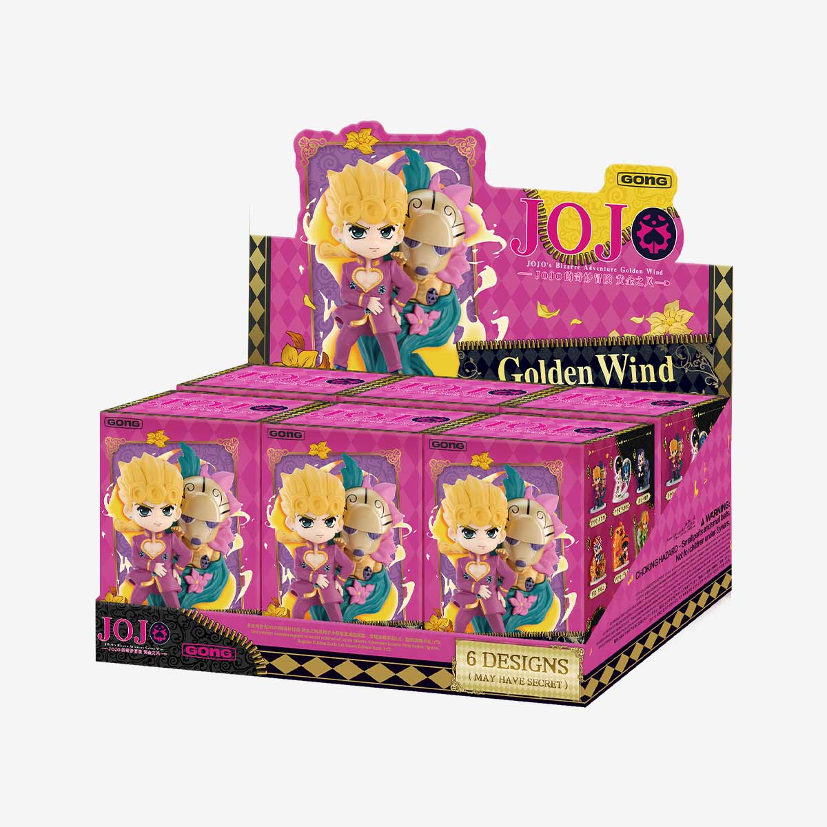 POPMART JoJo's Bizarre Adventure Golden Wind Blind Box - Anime Figure ...