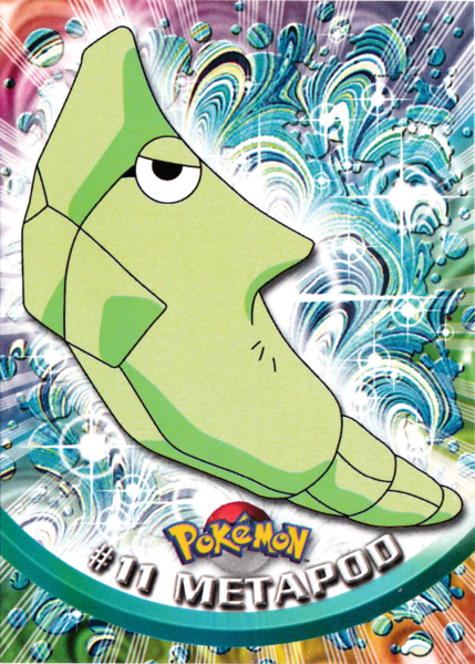 Metapod (11) [Topps TV Animation Edition Series 1 (Third Print ...