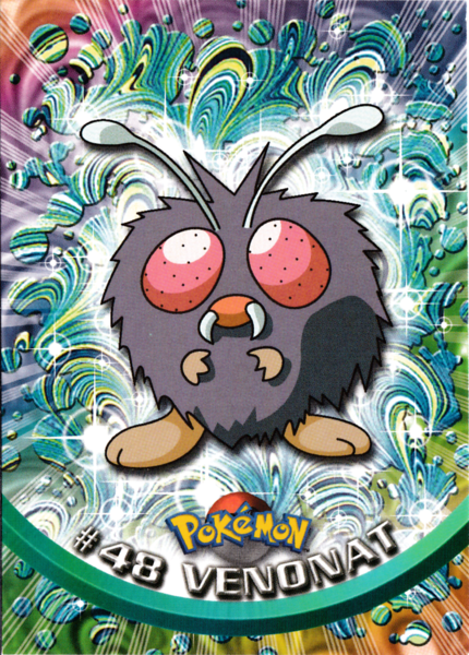 Venonat (48) [Topps TV Animation Edition Series 1 (Third Print ...