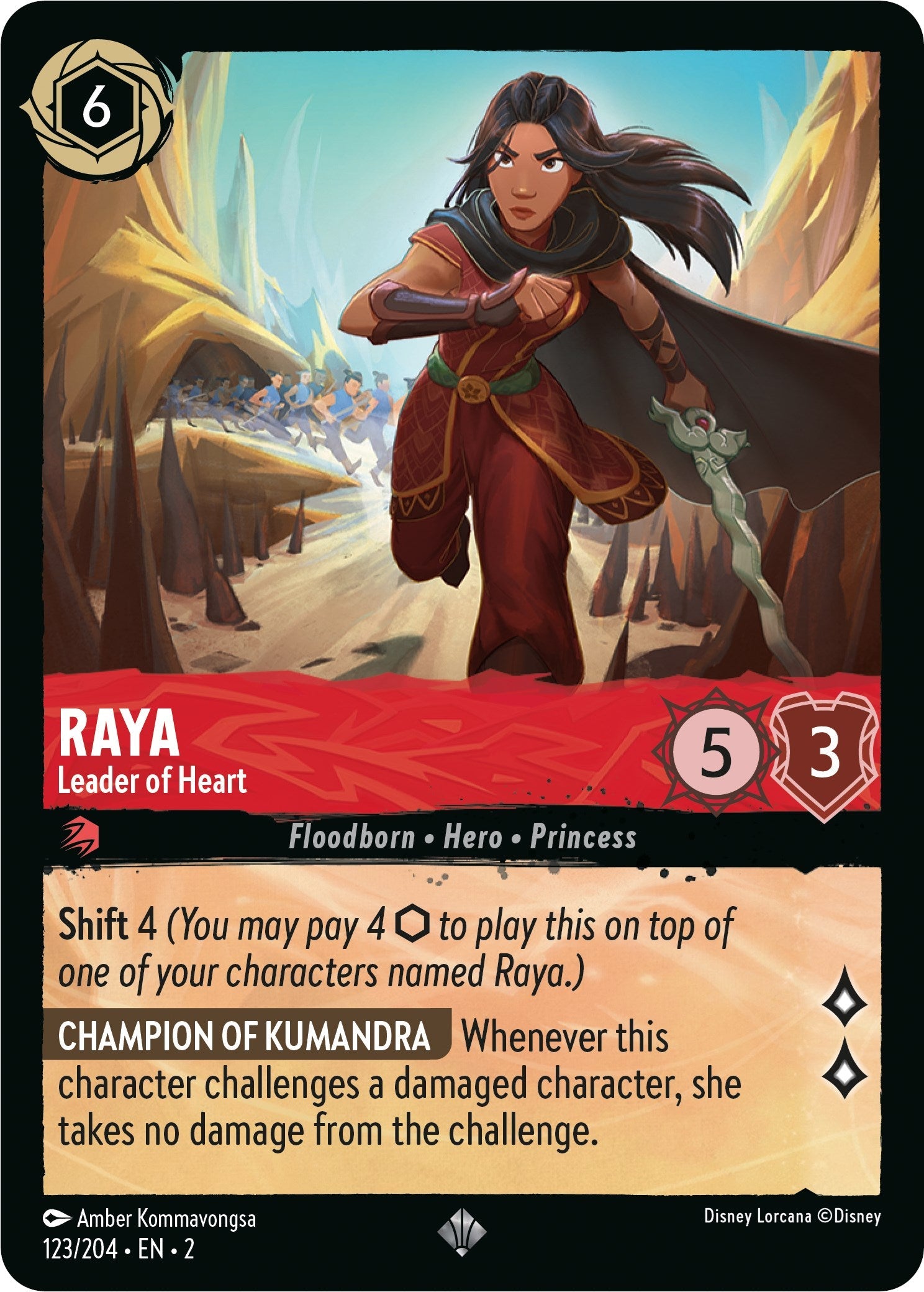 Raya - Leader of Heart (123/204) [Rise of the Floodborn] – Super Anime ...