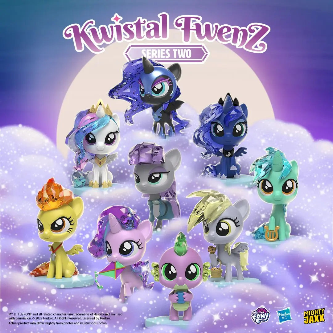 Kwistal Fwenz My Little Pony Series 02 Blind Box | Mighty Jaxx Crystal ...