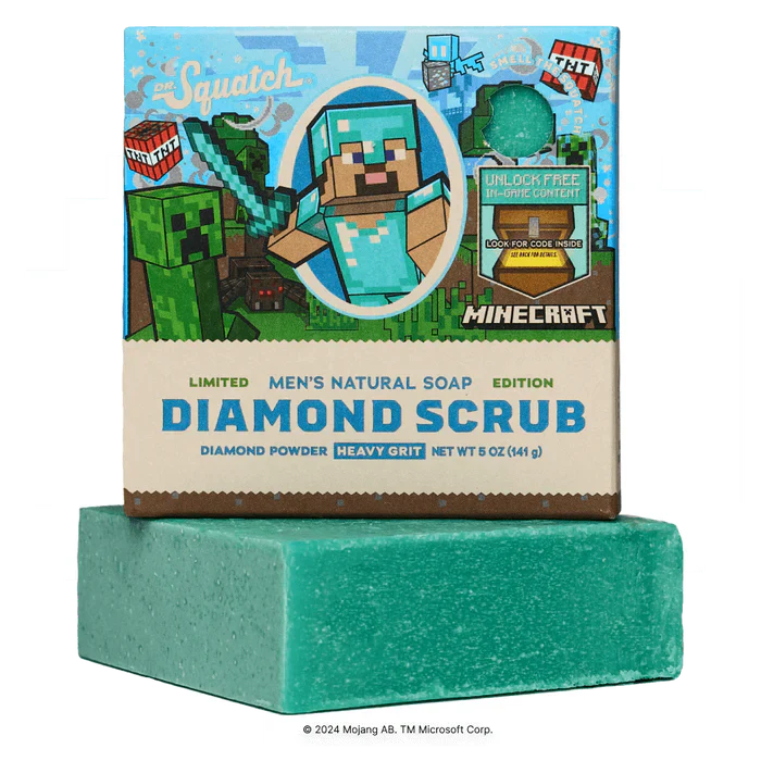 Dr. Squatch: Bar Soap, Diamond Scrub – Super Anime Store