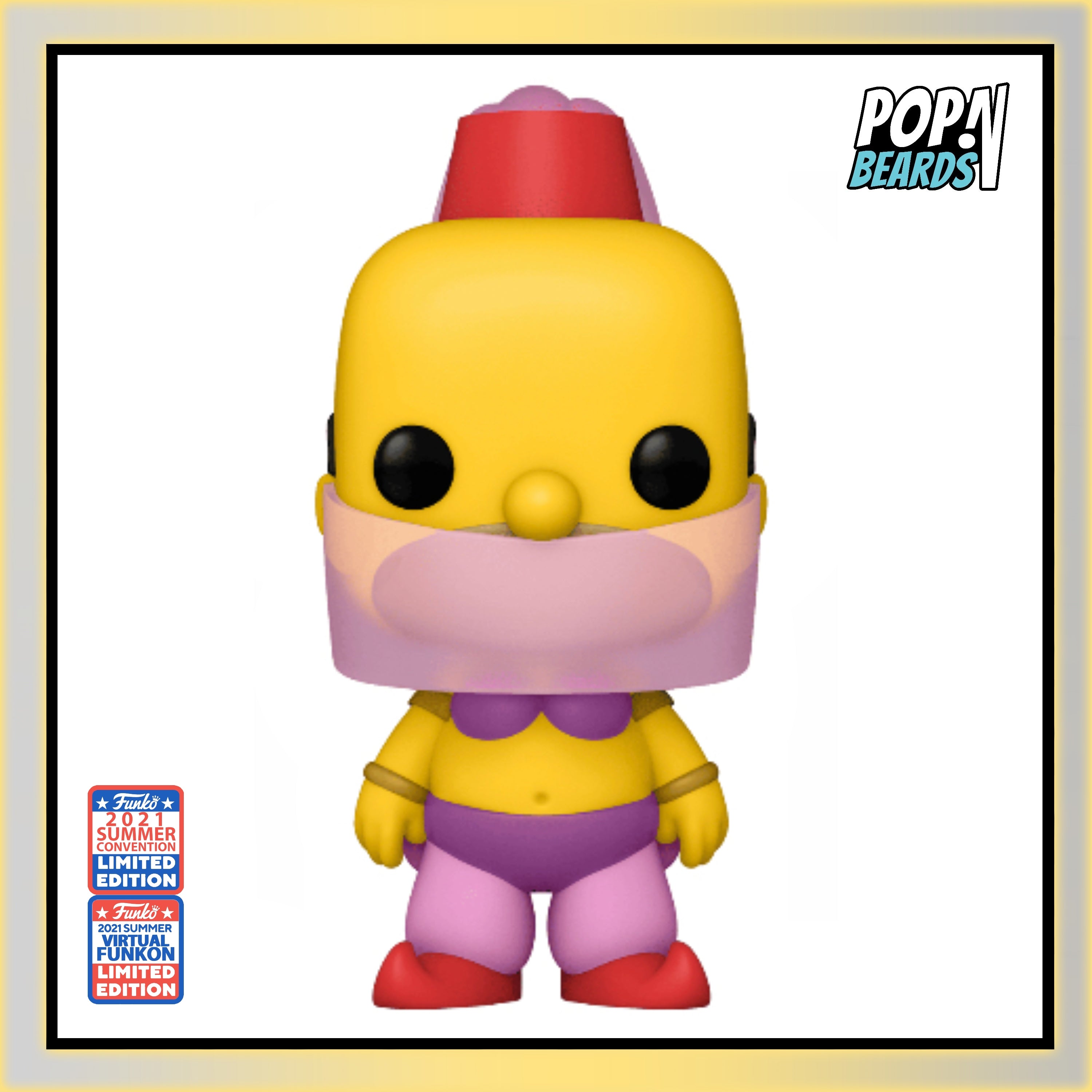POP! Television: 1144 The Simpsons, Belly Dancer Homer Exclusive ...