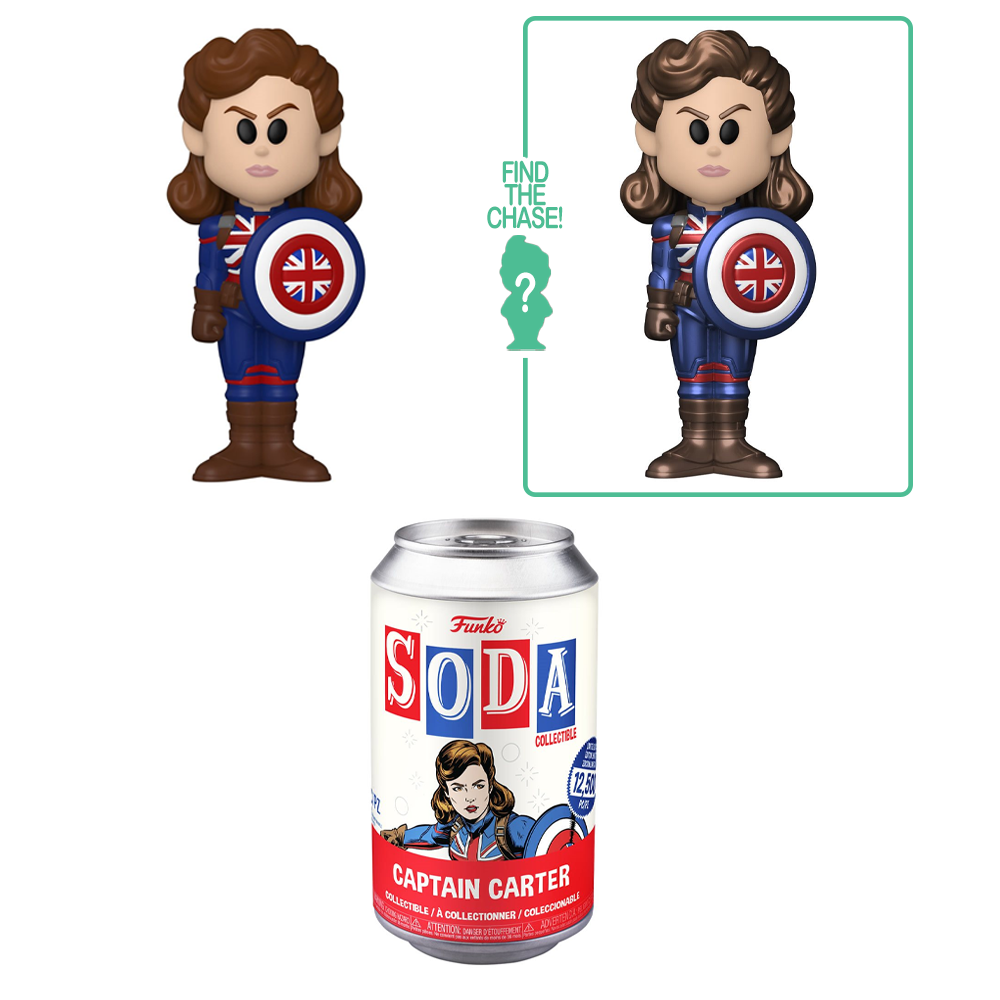 Funko Vinyl SODA: Agent Carter - Captain Carter Vinyl Figure – Super ...