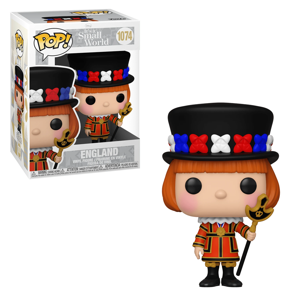 Funko POP! Disney: Small World - England Vinyl Figure #1074 – Super ...