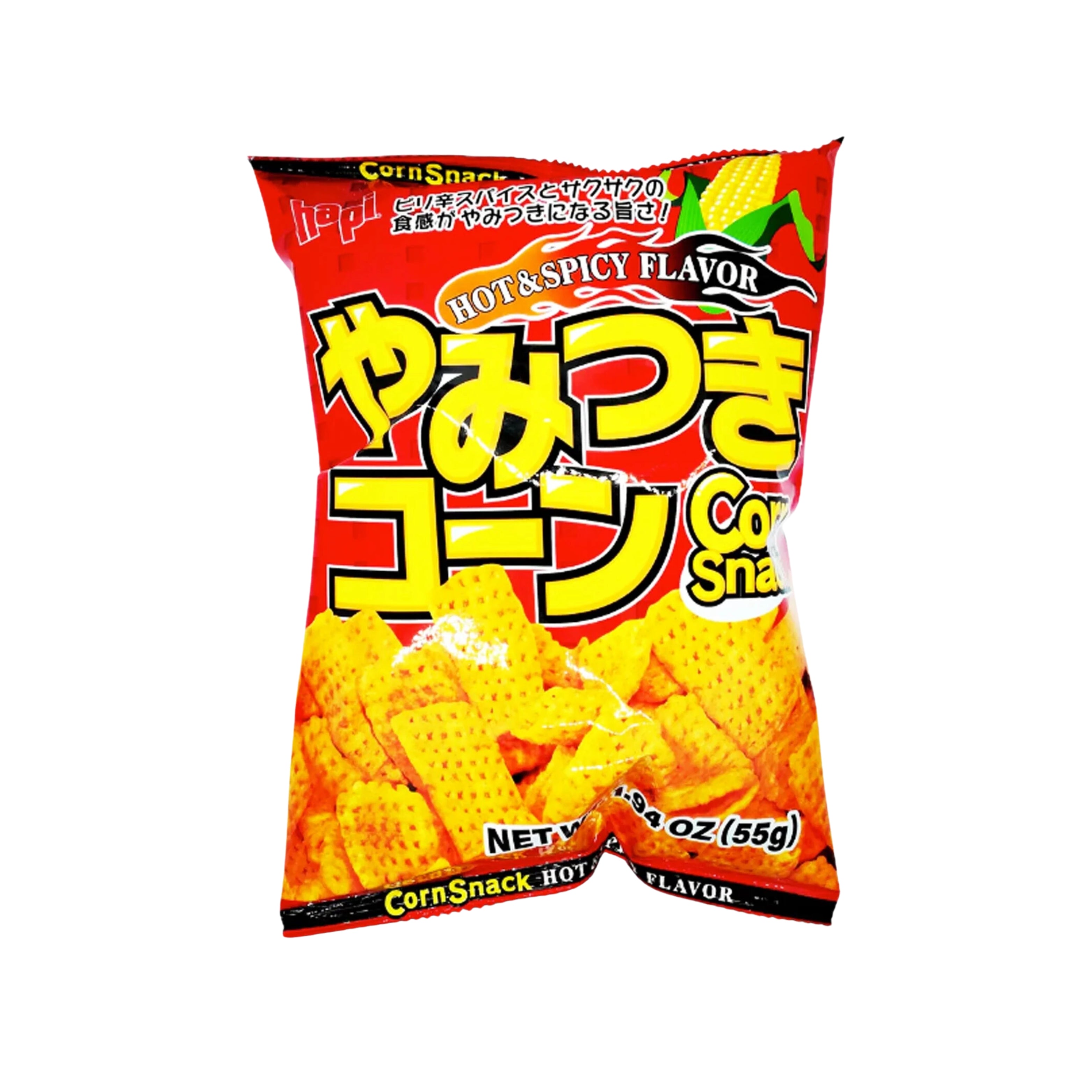 Hapi Corn Snack Hot & Spicy (Japan) – Super Anime Store