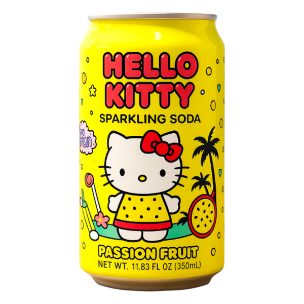 Hello Kitty Sparkling Soda - Passionfruit (350mL) (Japan) – Super Anime ...