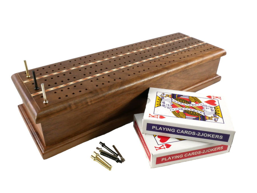 Cribbage - Inlaid Cribbage Box with Cards – Super Anime Store