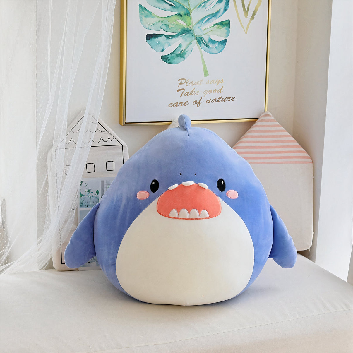 Plumpy Jaws the Squishy Shark Plushie – Super Anime Store