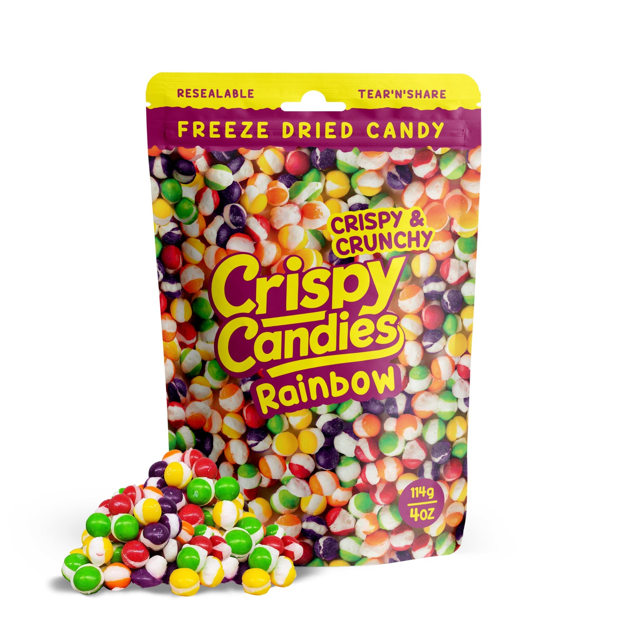 Crispy Candies - Rainbow Freeze Dried Candy 114g Super Anime Store