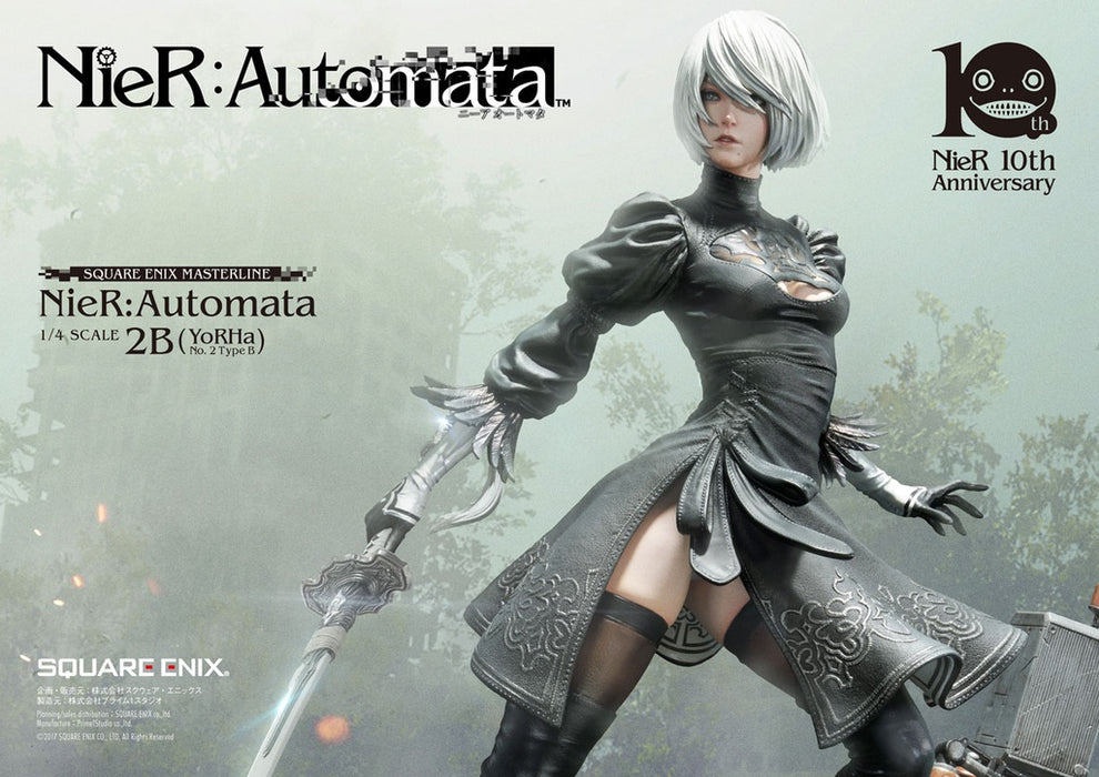SQUARE ENIX MASTERLINE NieR:Automata 1/4 Scale- 2B (YoRHa No. 2 Type B ...