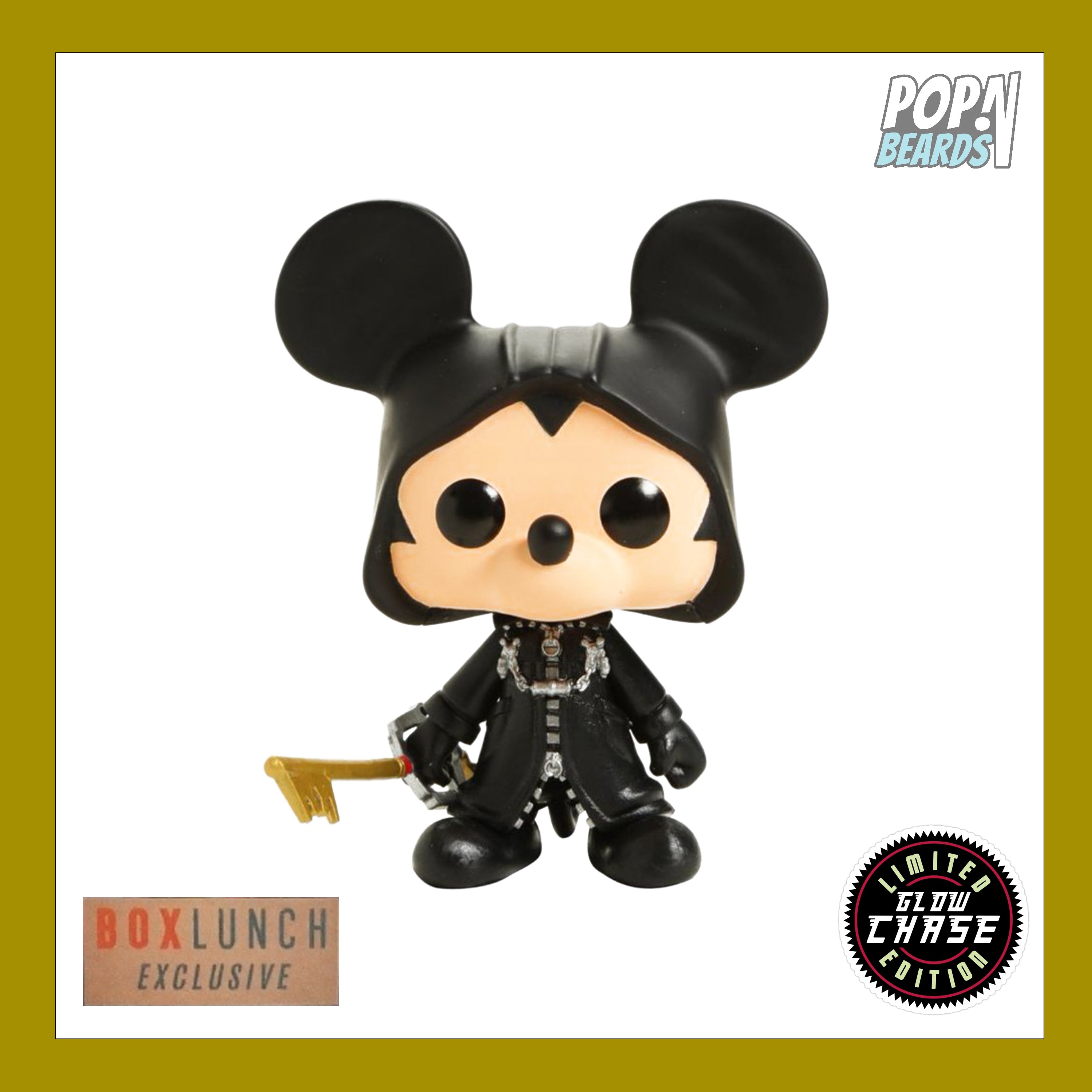 POP! Games: 334 Kingdom Hearts, Organization 13 Mickey (Glow Chase) Ex ...