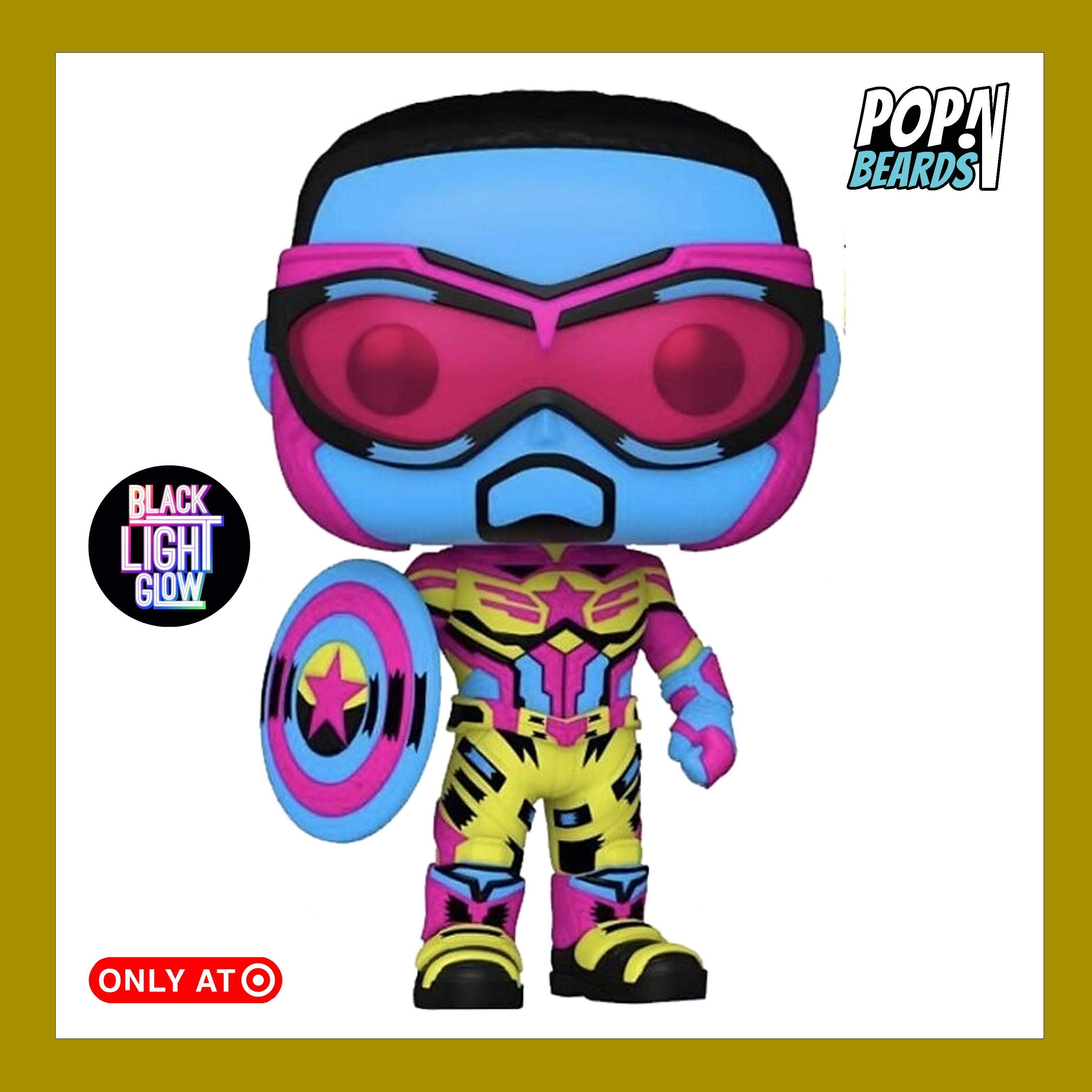 POP! Marvel: 987 TFATWS, CPT America (BL) Exclusive – Super Anime Store