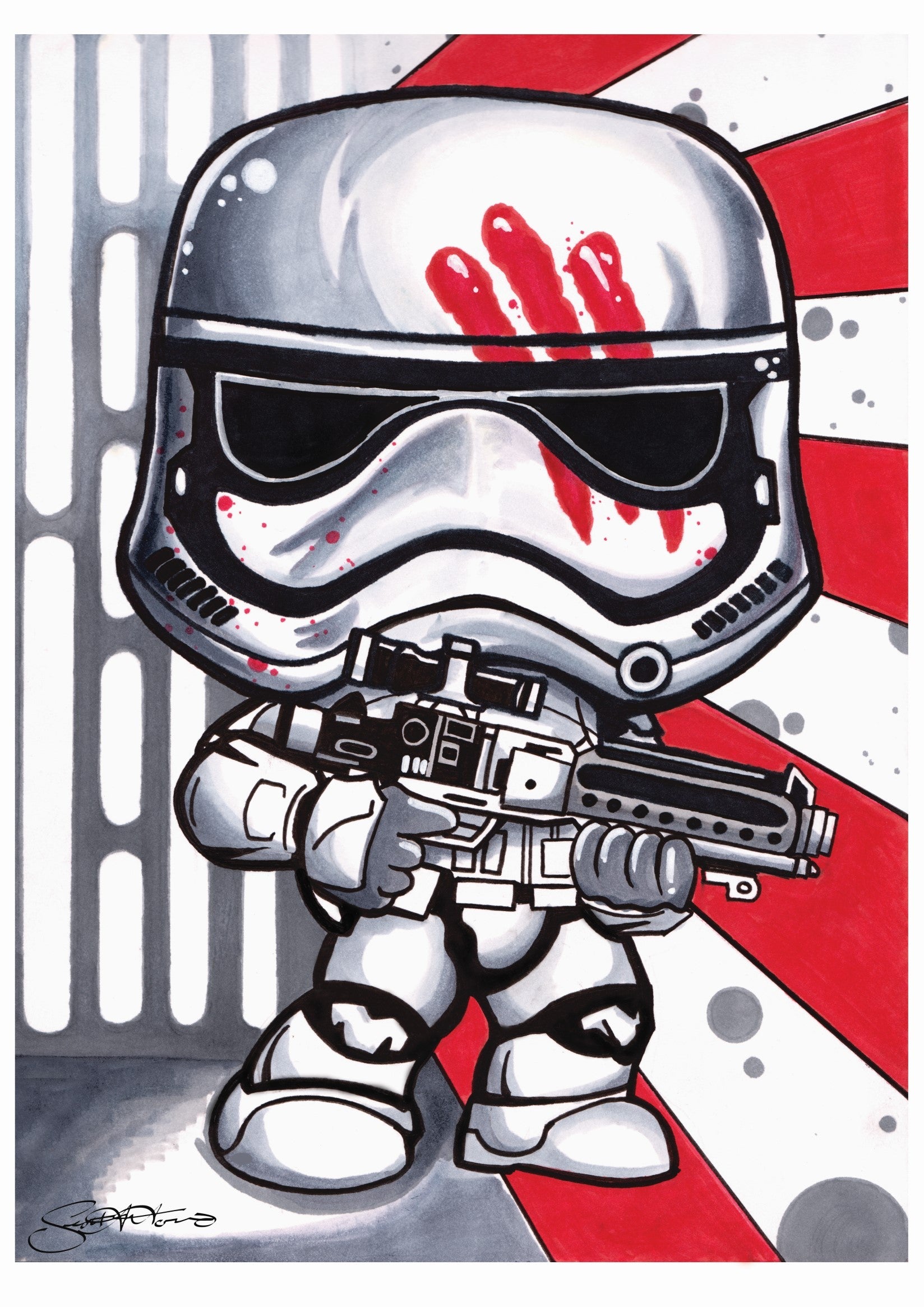 Scoots: Prints (Star Wars), First Order Stormtrooper (FN-2187) – Super ...