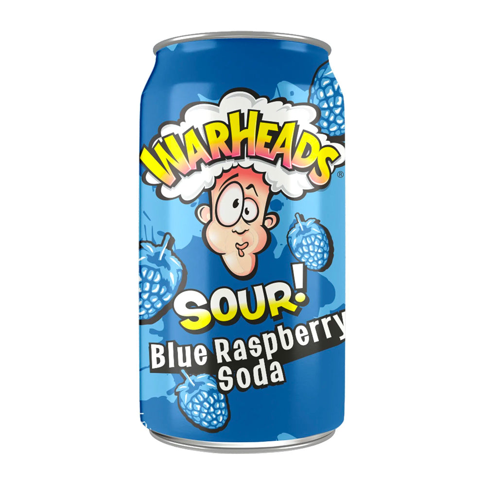 Warheads Sour Blue Raspberry Soda (355ml) – Super Anime Store
