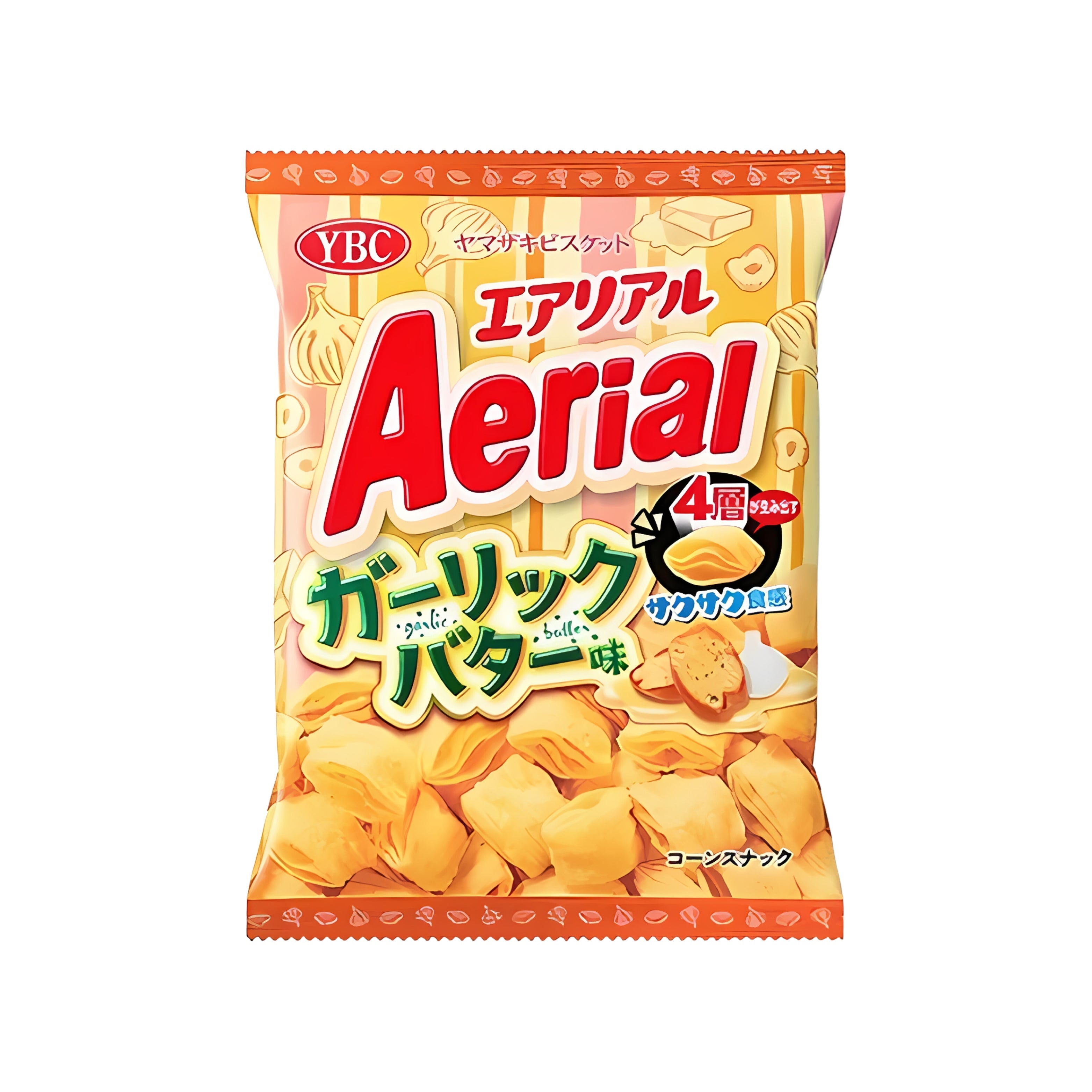 YBC Corn Puff Aerial Chips Garlic Butter (Japan) – Super Anime Store