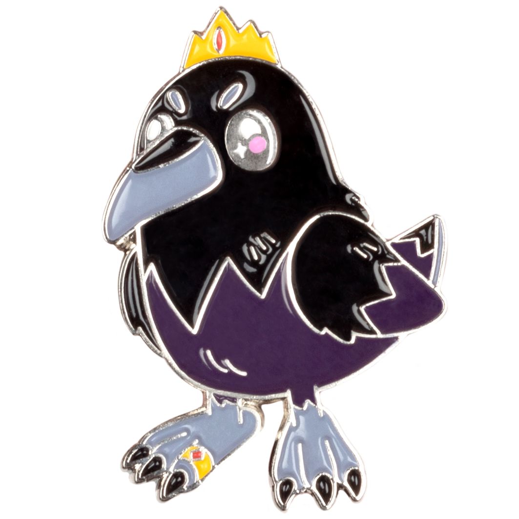 Squishable King Raven Enamel Pin – Super Anime Store