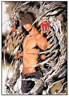 Death Note Light Yagami Wallscroll Super Anime Store