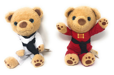 Kawaii Animal & Friends 14" Kung Ku Bear Poseable Plush Super Anime Store