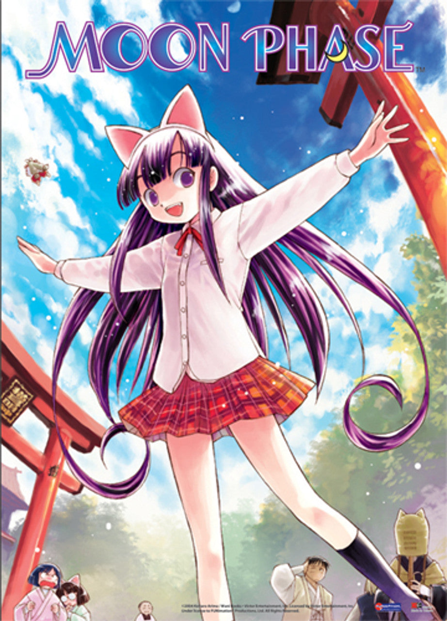 Moon Phase: Hazuki at Jinja Wallscroll Super Anime Store