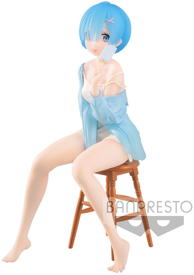 Banpresto Re:Zero -Starting Life in Another World- - Relax time - REM Summer ver. Figura Super ...